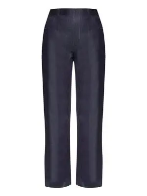 Marni Logo Trousers - Navy Blue