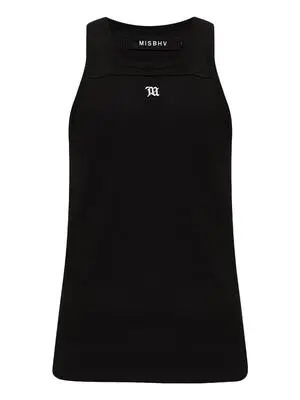 MISBHV Logo Tank Top - Black