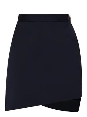 VIVIENNE WESTWOOD Wool Mini Skirt - Navy Blue