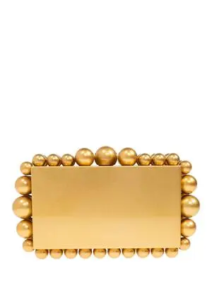 Cult Gaia Eos Clutch Bag Gold