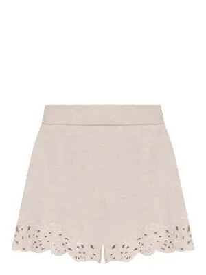 Cult Gaia Shani Shorts - Cream