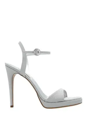 Casadei Platform Stiletto Sandals - Silver