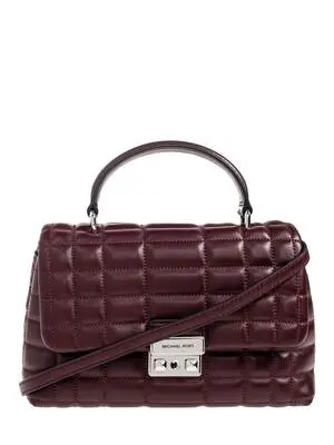 Michael Kors Tribeca Handbag - Burgundy