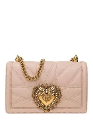 Dolce & Gabbana Devotion Medium Shoulder Bag - Pink