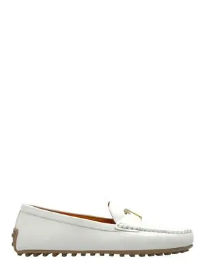 TOD’S Leather Loafers - Cream