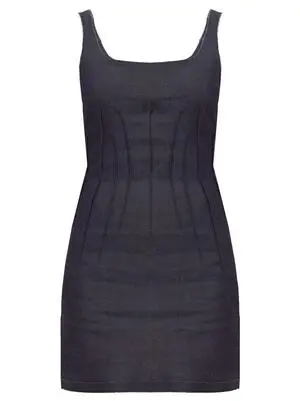 Marni Denim Mini Dress - Navy Blue