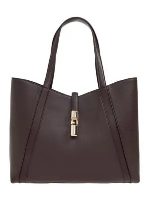 Furla Furla Goccia Large Shopper Bag Brown