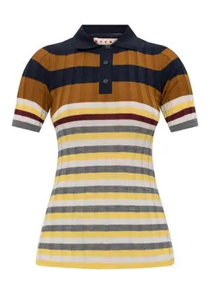Marni Wool Polo - Multicolour