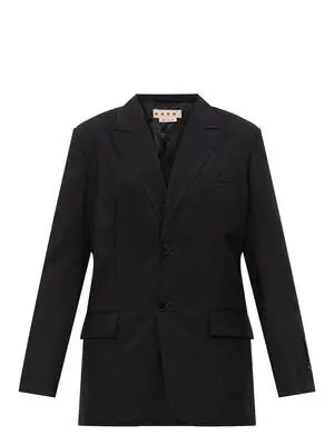 Marni Wool Blazer - Black
