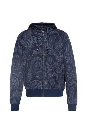 ETRO Paisley Print Zip-Up Hoodie