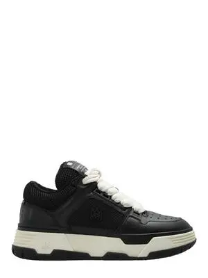 Amiri Ma-1 Leather Sneakers - Black