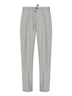 Eleventy Wool And Cashmere Trousers - Grey