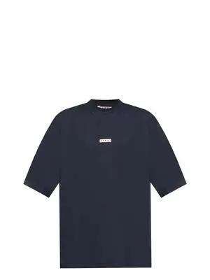 Marni Logo T-shirt - Navy Blue