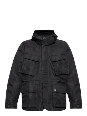 ADIDAS ORIGINALS Jacket With Detachable Hood - Black