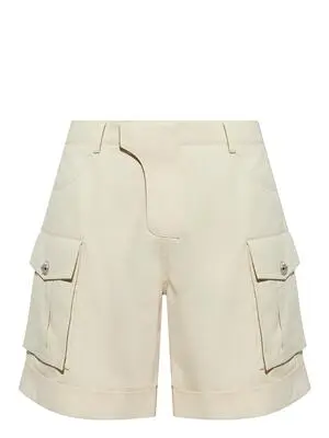 Balmain Cargo Shorts - Cream