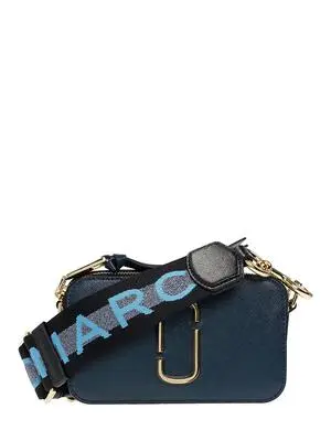 Marc Jacobs The Snapshot Small Shoulder Bag Navy Blue