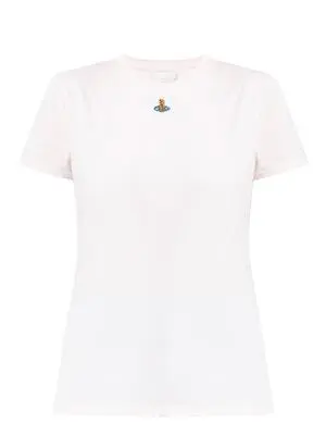 VIVIENNE WESTWOOD Logo T-shirt - Pink