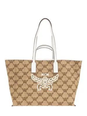 Mcm Shopper Bag - Beige