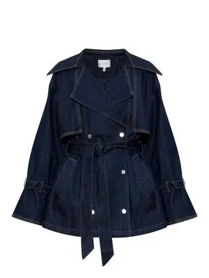 GESTUZ Gzsummer Denim Jacket - Navy Blue
