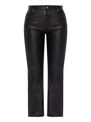 Zadig&Voltaire Evy Leather Trousers - Black
