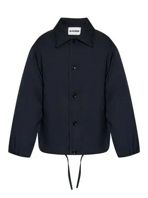 JIL SANDER Down Jacket - Navy Blue