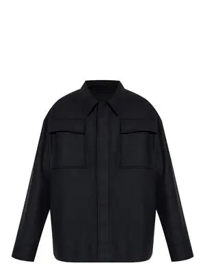JIL SANDER Wool Shirt - Black