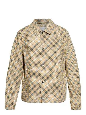 Burberry Plaid Jacket - Beige