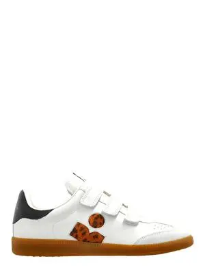 Isabel Marant Beth Leather Sneakers - White