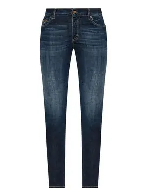 Dsquared2 Medium Waist Jennifer Jeans - Navy Blue