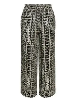 Balmain Loose-fit Trousers - Black