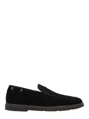 GIUSEPPE ZANOTTI Suede Loafers - Black