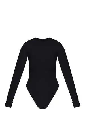 ENTIRE STUDIOS Long Sleeve Bodysuit - Black