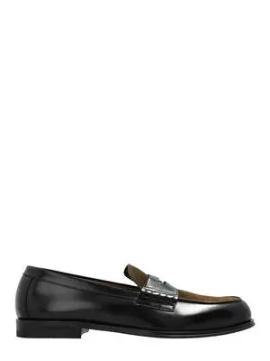 Dsquared2 Leather Loafers - Black