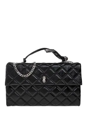 Marc Jacobs Quilted Leather Handbag - Black