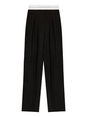 Alexander Wang Creased Trousers - Black