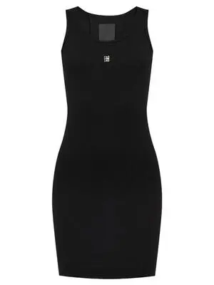 Givenchy Cotton Blend Dress - Black
