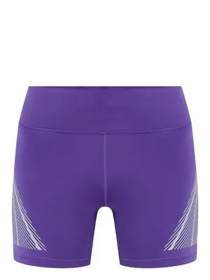 Adidas By Stella McCartney Training Shorts With Logo - Purple