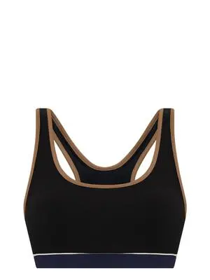 The Upside Jade Sports Top - Black
