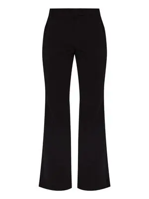 Balmain Tailored Trousers With Flap Pockets - Black
