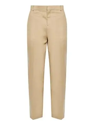 Balmain Creased Trousers - Beige