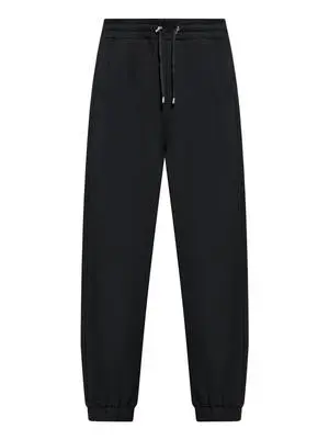 Balmain Sweatpants With Printed Logo - Black
