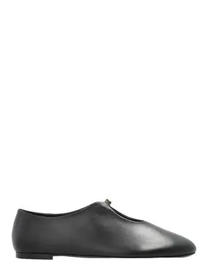 Givenchy Leather Ballet Flats - Black