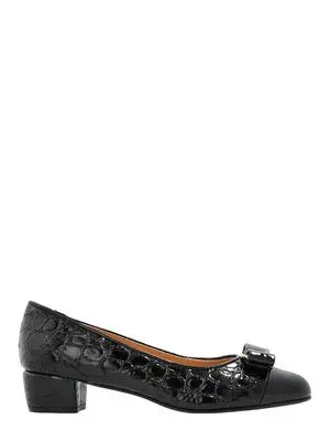 FERRAGAMO Vara Heeled Shoes - Black