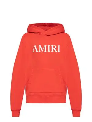 Amiri Hoodie With Logo - Red