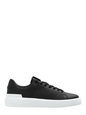 Balmain B-Court Leather Sneakers Black