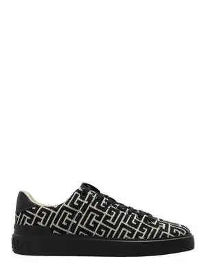 Balmain B-court Sneakers - Black