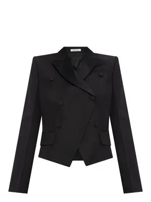 Alexander McQueen Double-breasted Blazer - Black