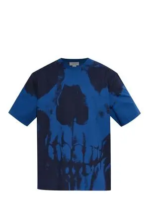 Alexander McQueen T-shirt With Print - Blue