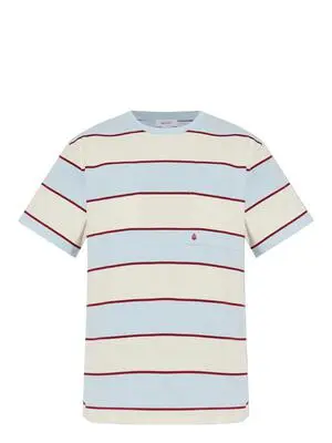 Alexander McQueen T-shirt With Pocket - Light Blue
