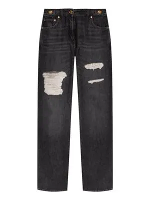 Versace Straight-leg Jeans - Grey